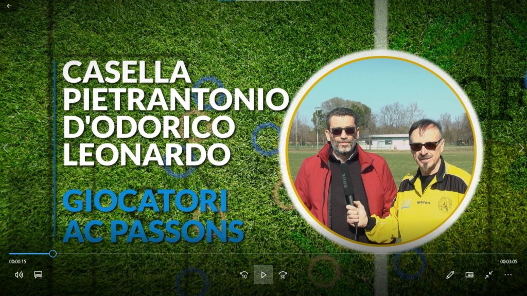 Intervista a Casella e D'Odorico (Passons) - Lega Calcio Friuli Collinare