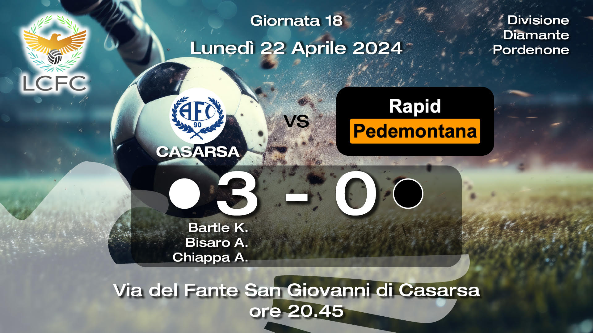 highlights di Casarsa vs Rapid Pedemontana - Lega Calcio Friuli Collinare highlights di Casarsa vs Rapid Pedemontana - Lega Calcio Friuli Collinare