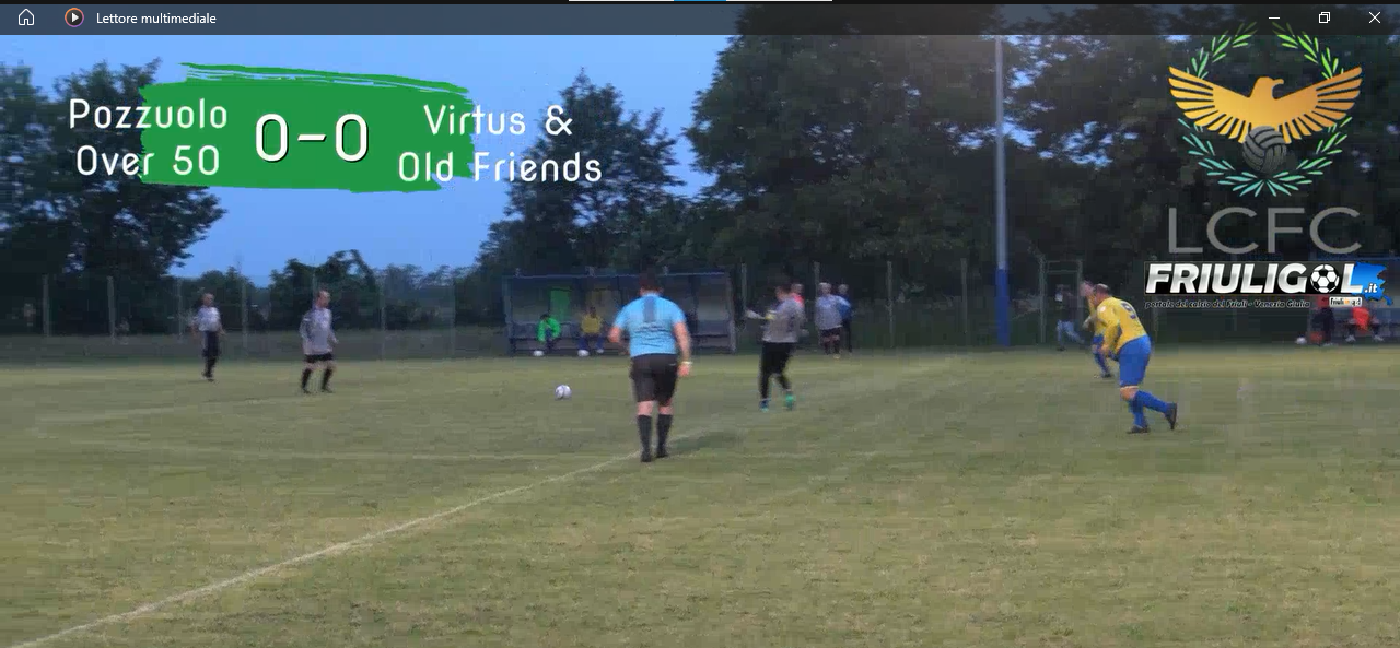 Highlights di Pozzuolo Over 50 e Virtus Old & Friends - Lega Calcio Friuli Collinare