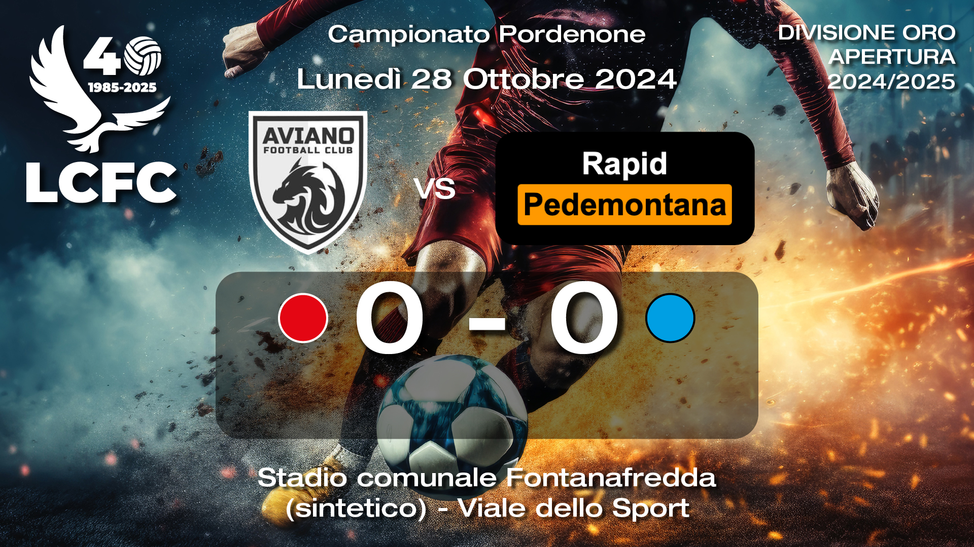 Highlights di Aviano vs Rapid Pedemontana - Lega Calcio Friuli Collinare