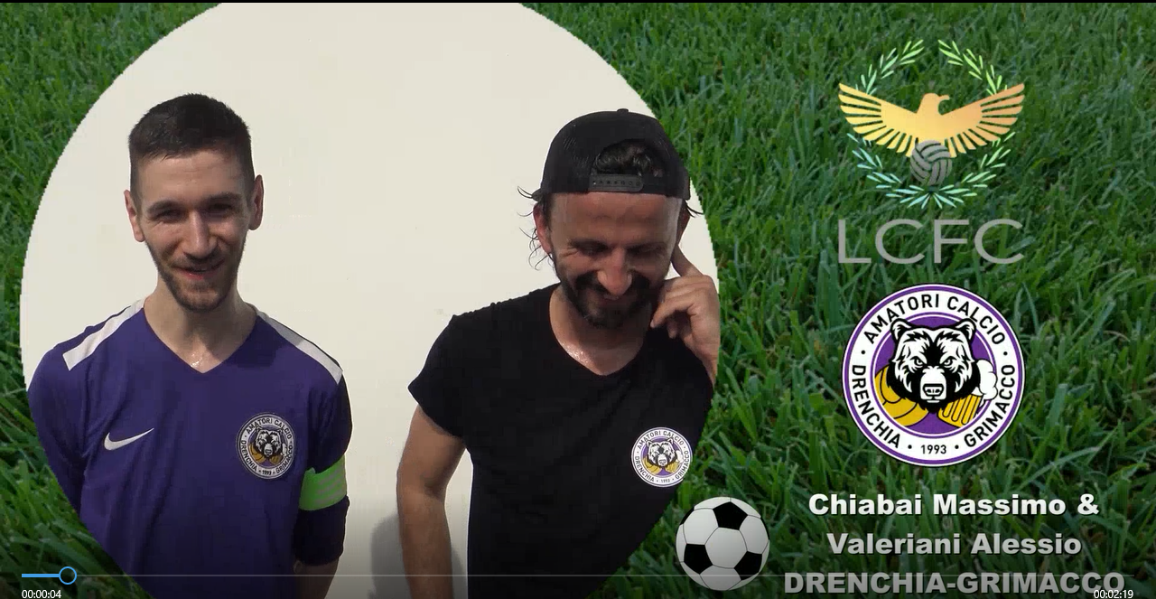 Le voci dei protagonisti di Cisterna e Drenchia Grimacco - Lega Calcio Friuli Collinare